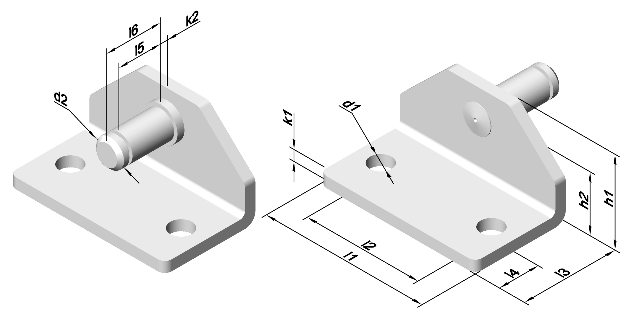 MK Material - Gas Springs and End Fittings » BR1001 L