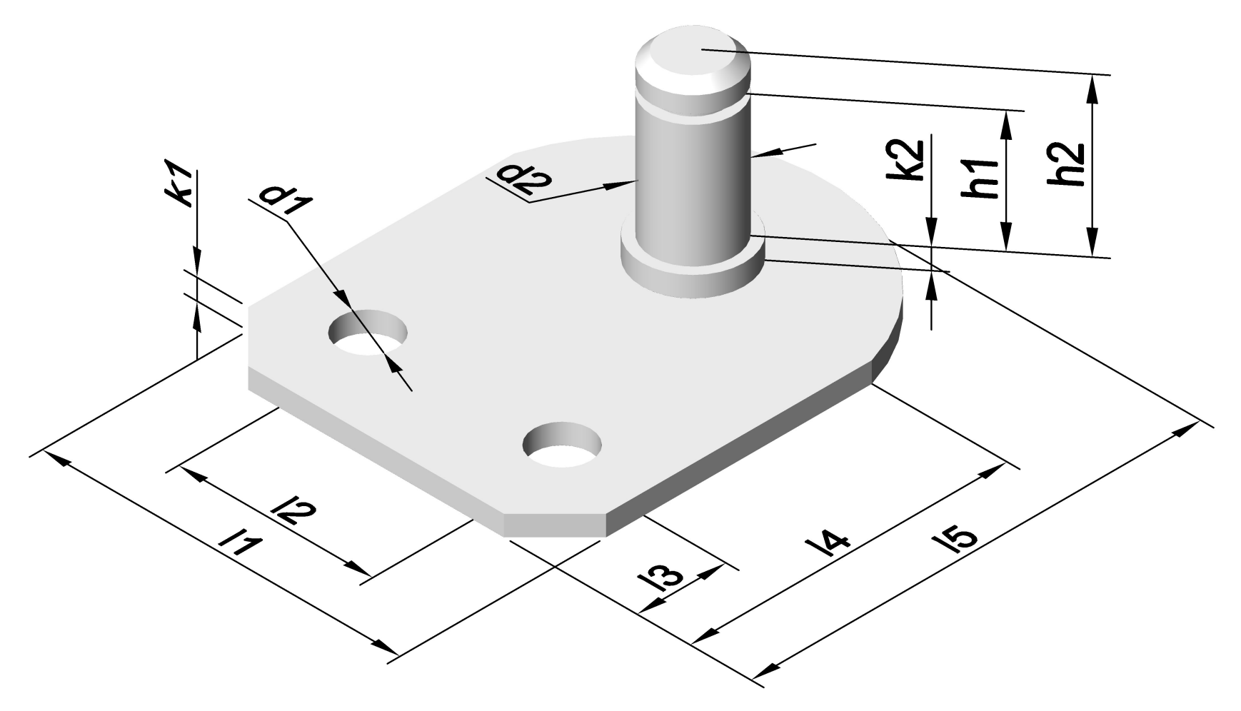 MK Material - Gas Springs and End Fittings » BR3007