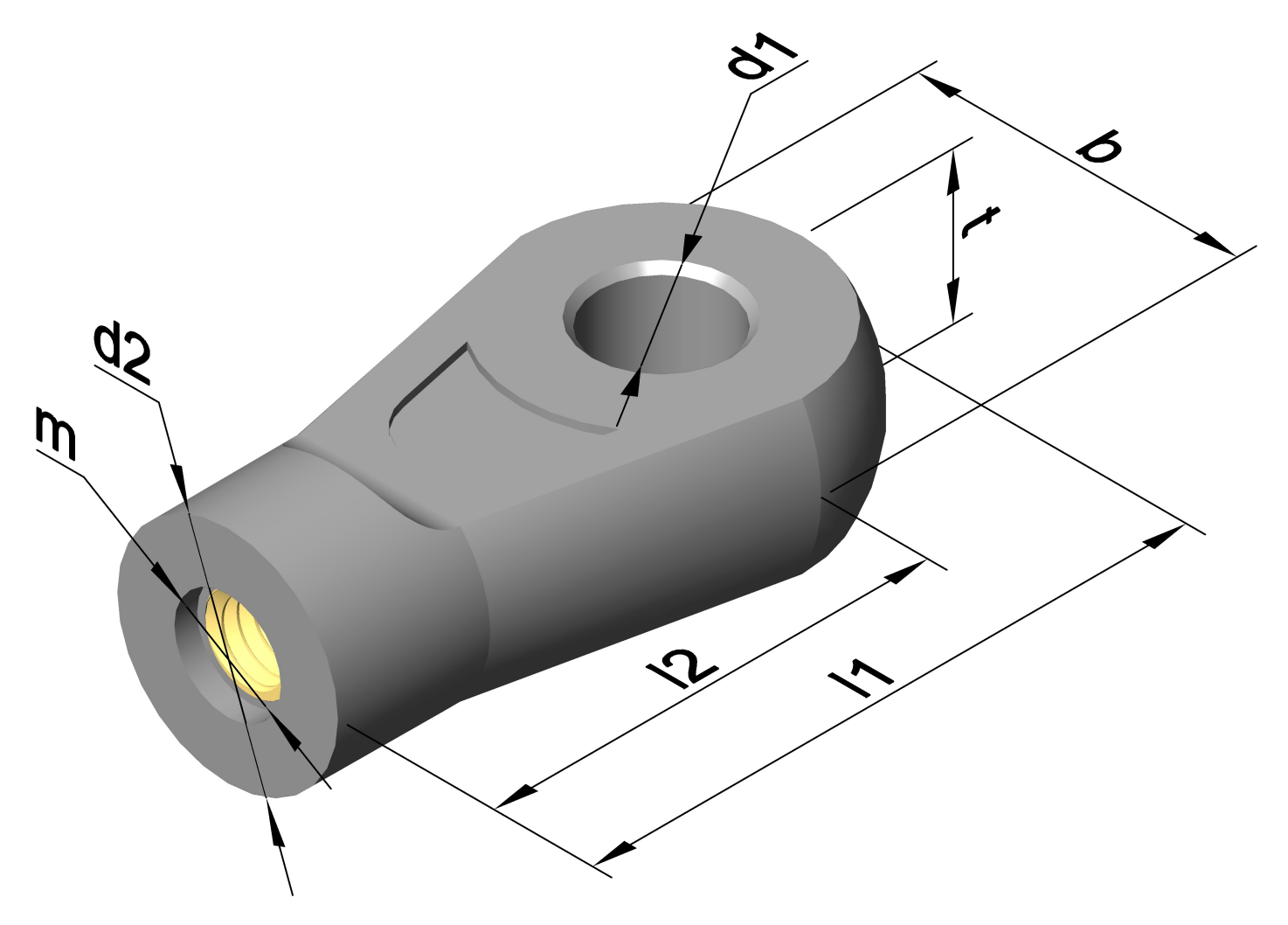 MK Material - Gas Springs and End Fittings » PL8